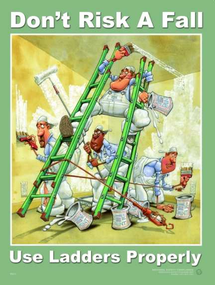 Ladder Safety: Do I Fall in Line?